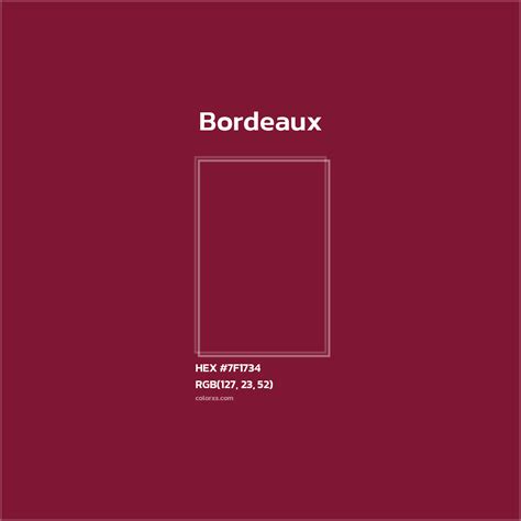 Bordeaux Complementary Or Opposite Color Name And Code 7f1734