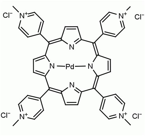 Pdii Meso Tetran Methyl 4 Pyridyl Porphine Tetrachloride