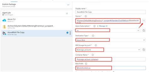 Azure Devops（三）azure Pipeline 自动化将程序包上传到 Azure Blob Storage Grant