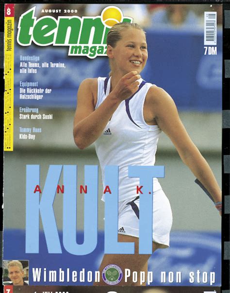 Anna Kournikova „ich War Zur Richtigen Zeit Am Richtigen Platz”