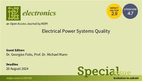electronics mdpi on linkedin callforpapers specialissue openaccess mdpielectronics electronics