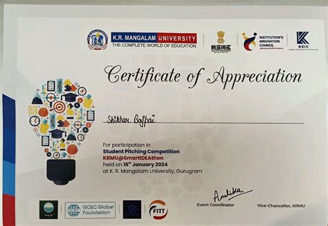 Shikhar Bajpai On Linkedin Ideathonsuccess