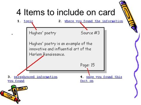 Research Paper Note Cards