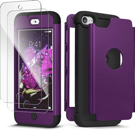 For Ipod Touch 7th Generation Case With 2 Screen Protector Idweel Heavy Duty High