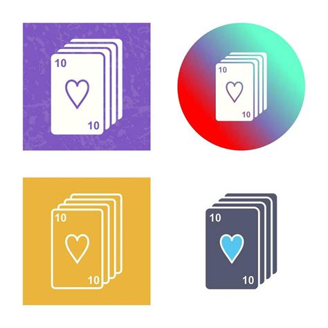 Deck Of Cards Vector Icon 31503045 Vector Art At Vecteezy