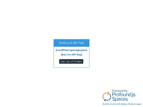 Profound Js Spaces Papi Openapi Modified Locked