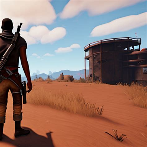 Openjourney Prompt Solo Man In Game Rust Prompthero