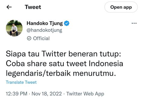 Several Legendary Indonesian Tweets Rindonesia