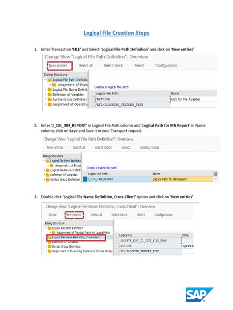 Logical File Creation Steps Pdf Disclaimer Information