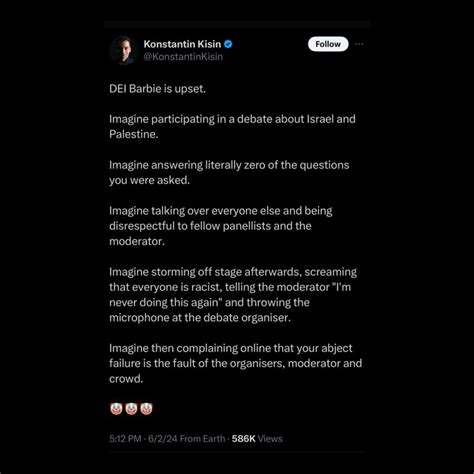 Interesting Because I Interpret “dei Barbie” To Mean “chick Who Peddles Dei” And Not