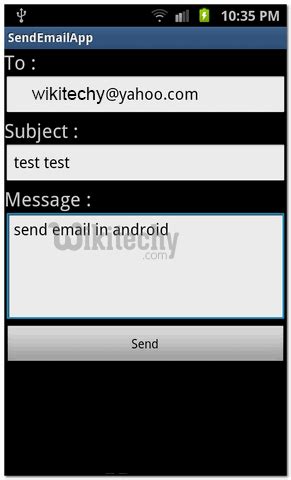 Android Tutorial How To Send Email In Android Android Email By Microsoft Award MVP