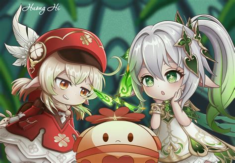 Artstation Klee Nahida