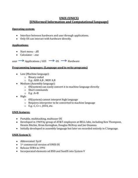 Unix Commands Theory Docx