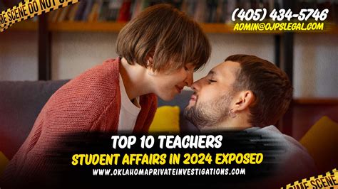 Top 10 Teachers Caught in Student Affairs Scandals of 2024