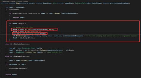 Bug Change Casing Issue SubtitleEdit Subtitleedit GitHub
