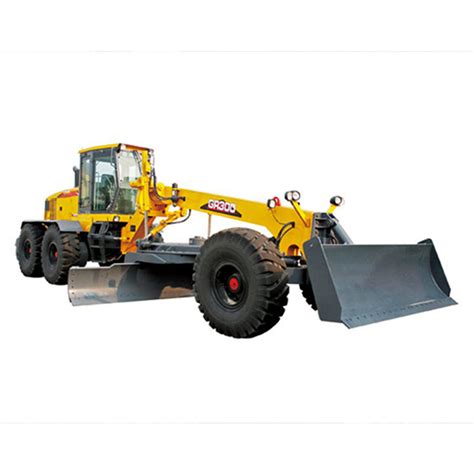 Gr180 180hp Motor Grader With Rear Ripper And Front Blade Bulldozer