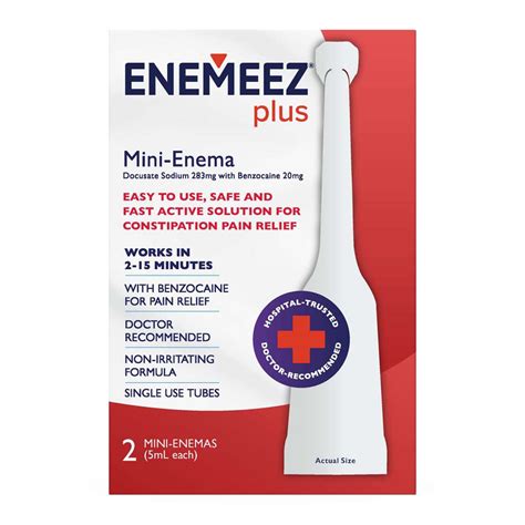 Enemeez Plus Mini Enema Shop Digestion And Nausea At H E B