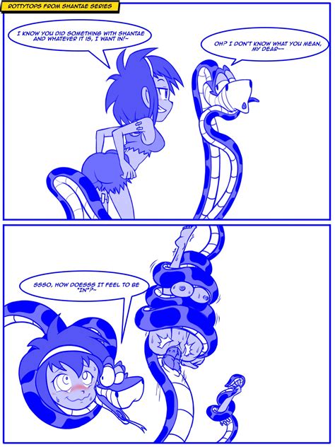 Post Crossover Kaa RenaissanceOfChaos Rottytops Shantae Series The Jungle Book