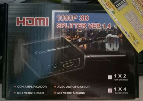 Promo Splitter Hdmi Aktif Port Cabang Hdmi Splitter Hdmi Ke W Adaptor Diskon Di