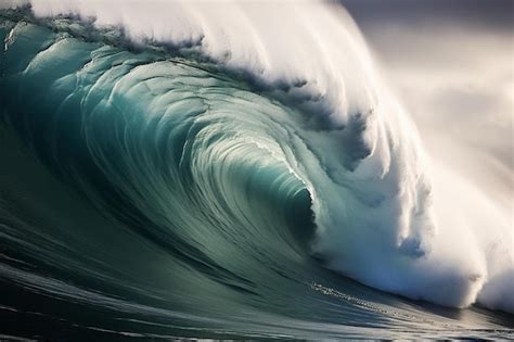 Premium Ai Image A Wave That Is About To Crest