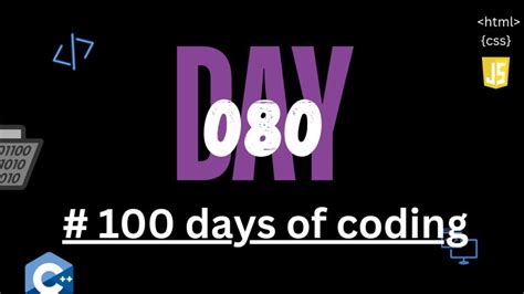 100daysofcode Codingjourney Dsa Frontenddevelopment Backontrack