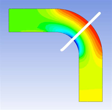 How Do I View The Cross Section Of The Pipe At The Point Indicated By The White Line Not The