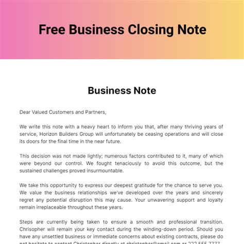 Free Summary Note Templates Editable And Printable