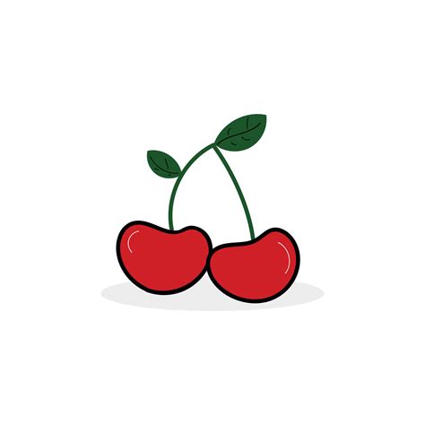 Cherry Cute Illustration 28592568 Vector Art At Vecteezy