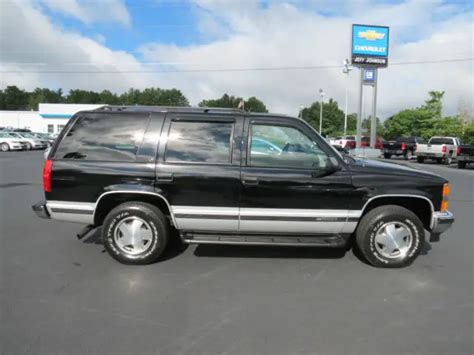 1997 Chevrolet Tahoe 1500 4 Door 4wd Barn Doors
