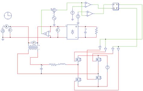 Simulation Schematic Of Operation Of The Single Phase Apf With