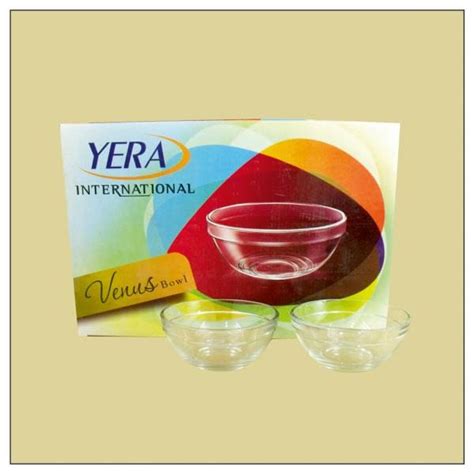 Yera Venus Glass Snack Bowl 215 Ml Set Of 6 Jiomart