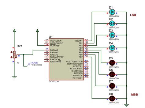 learning adc of pic microcontrollers chapter 8 lab projects bd