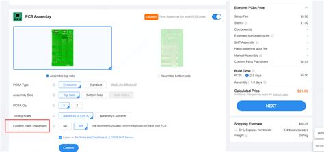 Missing 2d3d Models In Components Place Step During Ordering Pcba