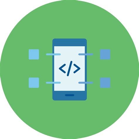 Mobile Coding Vector Icon 31070608 Vector Art At Vecteezy