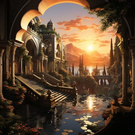 Premium Ai Image Inspired By Ancient Indian Temple Architecture