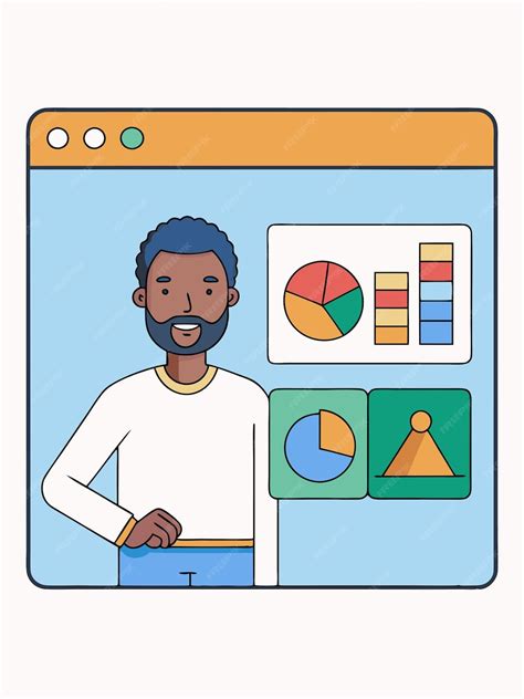 A Man With A Beard Stands In Front Of A Chart That Says Quot Graph Quot