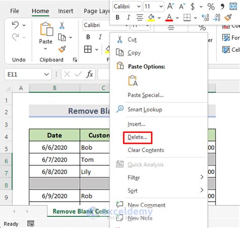 How To Remove Blank Cells In Excel Easy Ways ExcelDemy