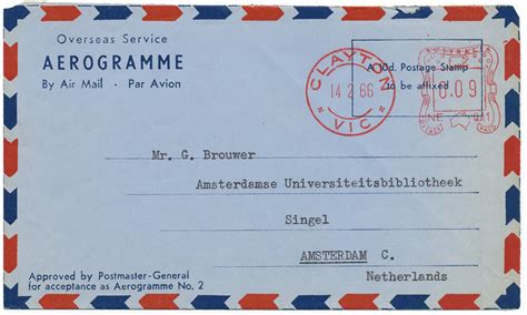 Aerogrammes And Airletters Philatelic Archeology New Catalogue