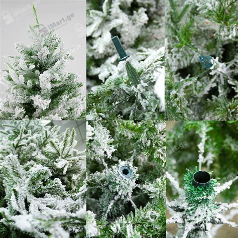 დათოვლილი ნაძვის ხე 210 სმ Datovlili Nadzvis Xe