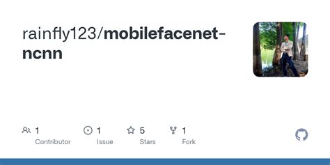 Github Rainfly123mobilefacenet Ncnn