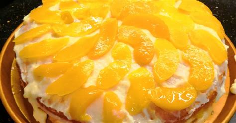 Бисквитный торт с персиками рецепт с фото пошаговый от Татьяна Рыбкина Овкусе ру