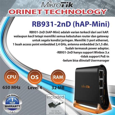 Jual Mikrotik Rb Nd Hap Mini Router Wireless Shopee Indonesia