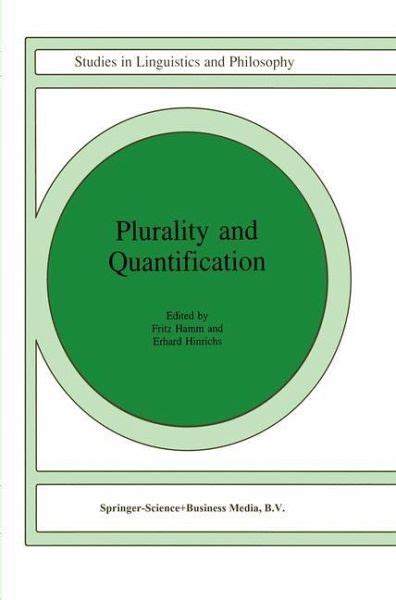 Plurality And Quantification Englisches Buch Bücherde