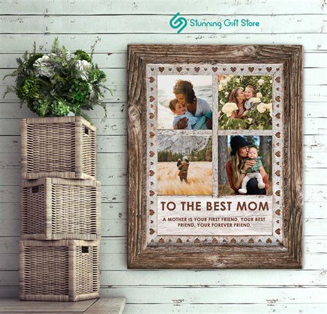 Personalized Photo Canvas Mothers Day T T For Her T For Mom