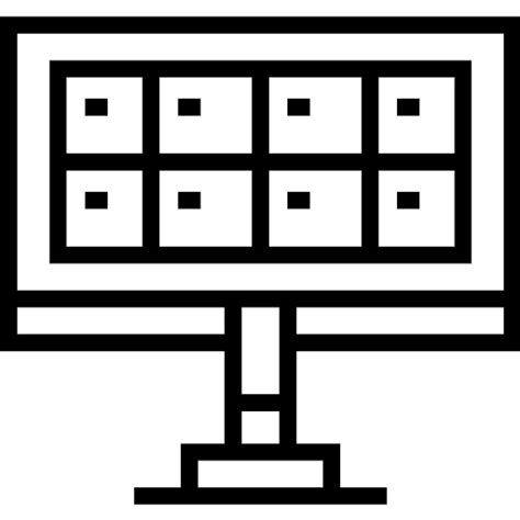Solar Panel Vector SVG Icon SVG Repo