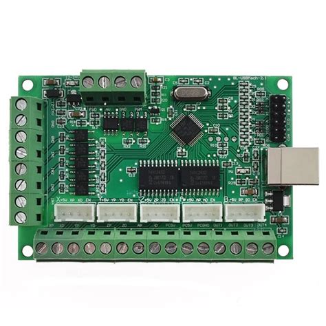 MACH V Engraving Machine Motherboard Cnc Axis Stepper Motor Driver Interface Control Board