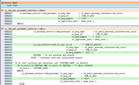How To Quickly Locate The Source Code Where A Give Sap Community