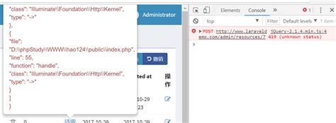 Editable 修改报错 · Issue 1363 · Z Songlaravel Admin · Github
