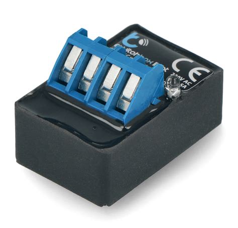 BleBox SwitchBox Light 230V WiFi Relay Android IOS Application Botland Robotic Shop