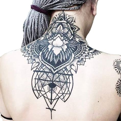 Temp Neck Tattoos
